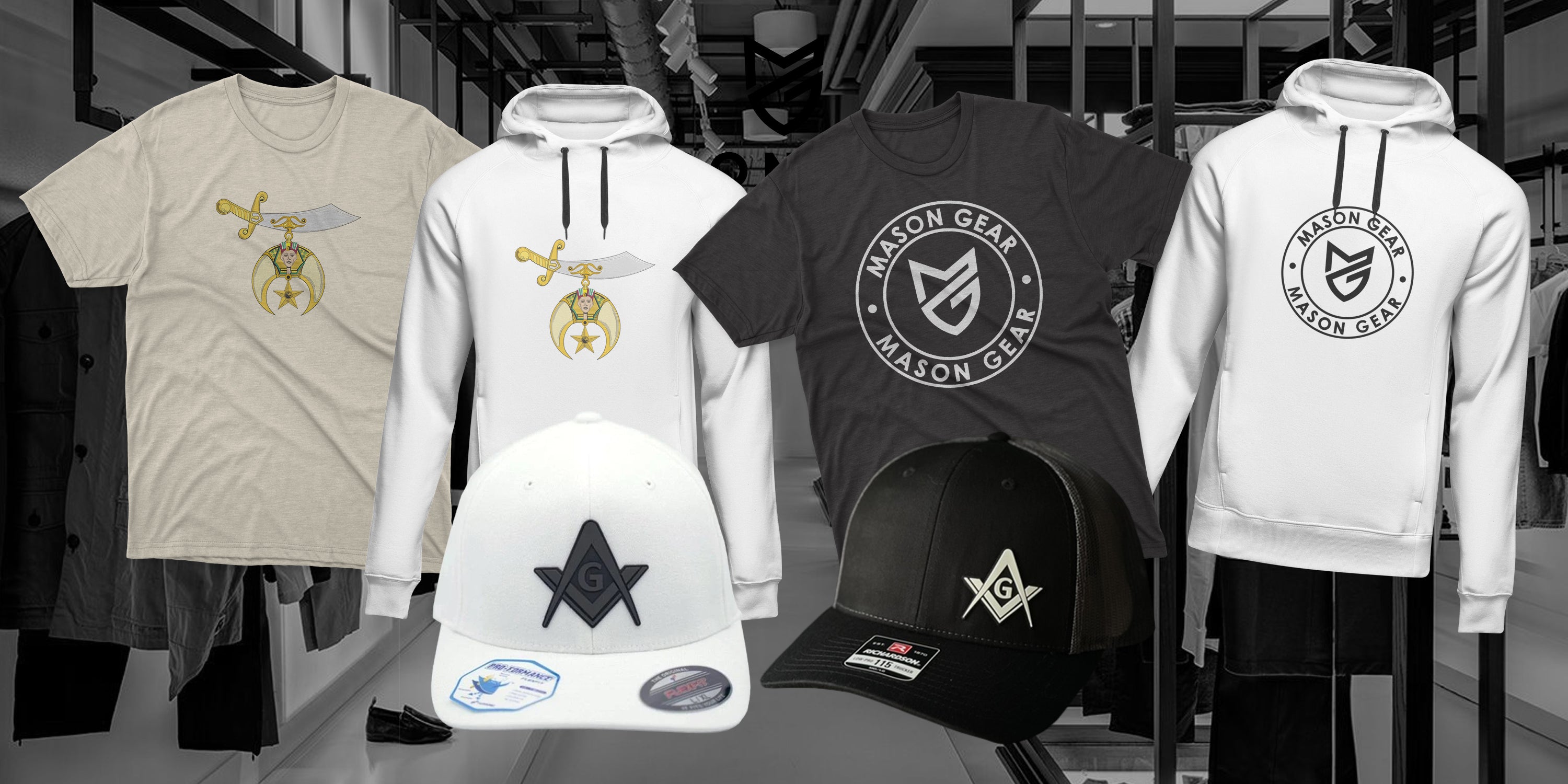 Mason Gear Shop - Freemason Daily wear Gear,hoodies, etc