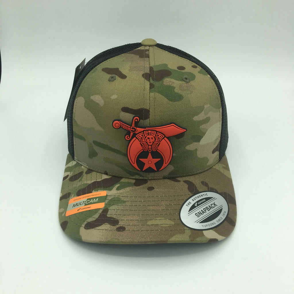 Mason Gear Rubberized SHRINERS Camo caps – Mason Gear Shop