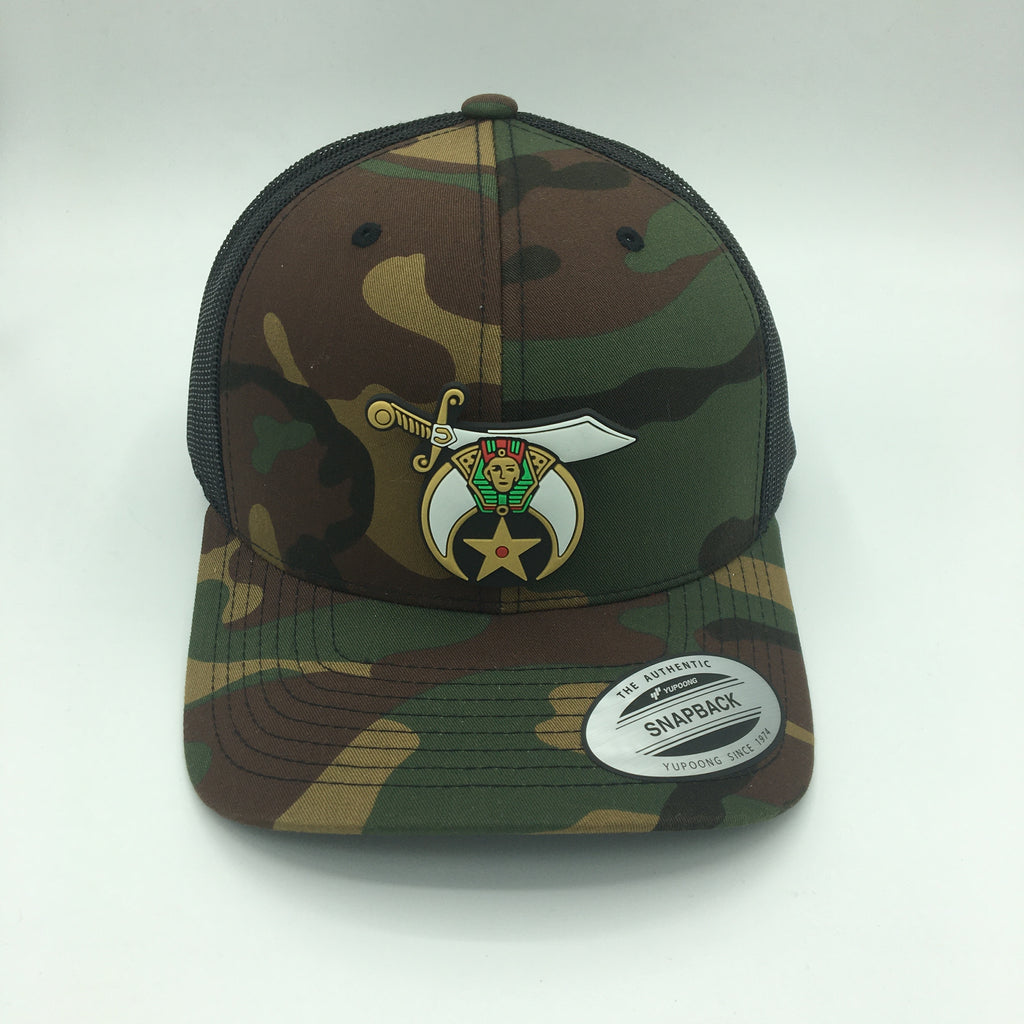 Mason Gear Rubberized SHRINERS Camo caps – Mason Gear Shop
